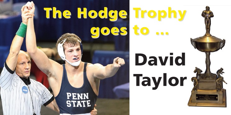 David Taylor captures Dan Hodge Trophy - WIN Magazine - WIN Magazine