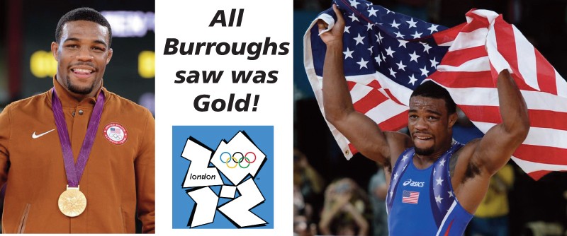 Burroughs backed up his Olympic confidence with a gold medal - WIN ...