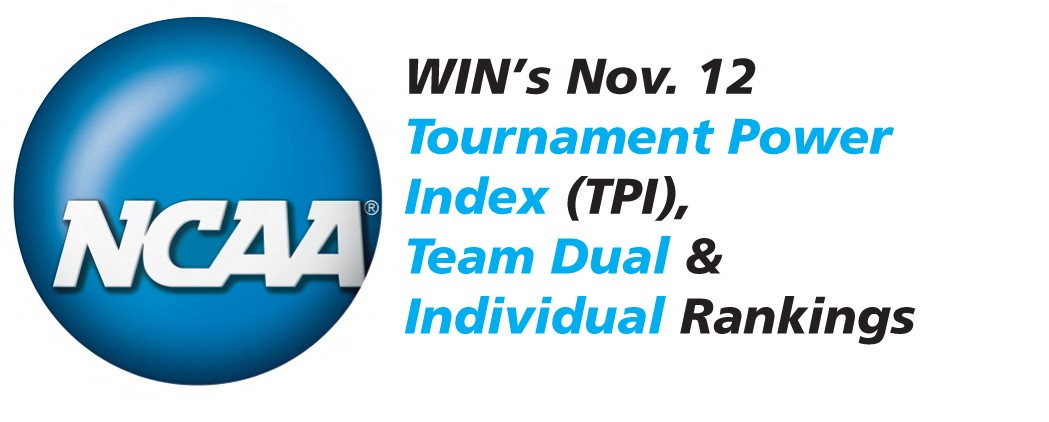 WIN's Nov. 12 TPI, Team Dual and Individual Rankings - WIN Magazine ...