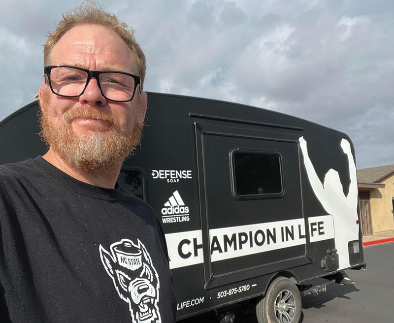Motivational speaker Jensen credits wrestling for helping him regain ...