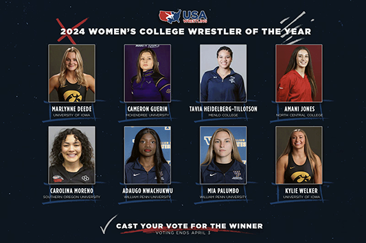 Fans can vote on Women's College Wrestler of the Year - WIN Magazine ...