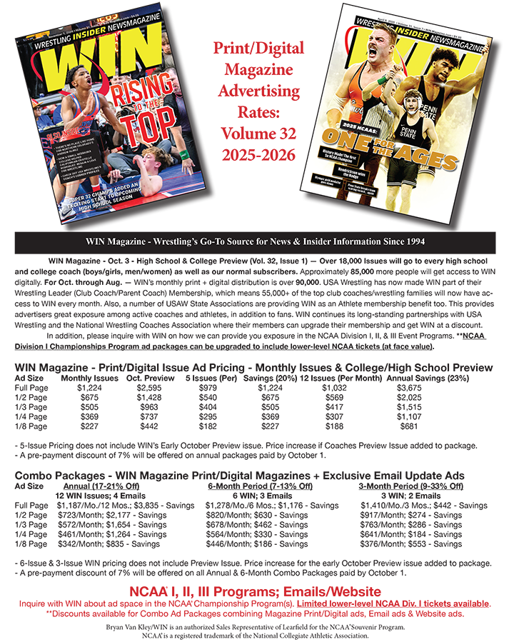 WIN Print/Digital Magazine Advertising Rates/Distribution & Email Rates ...