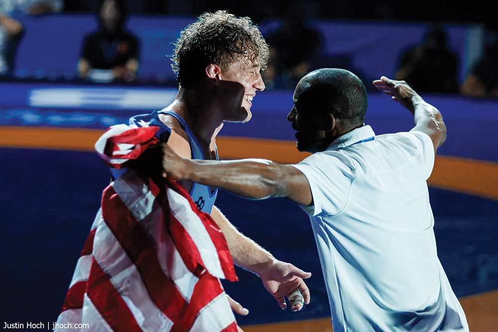 Reigning World champ Trent Hidlay secures 92-kg men's freestyle spot on ...